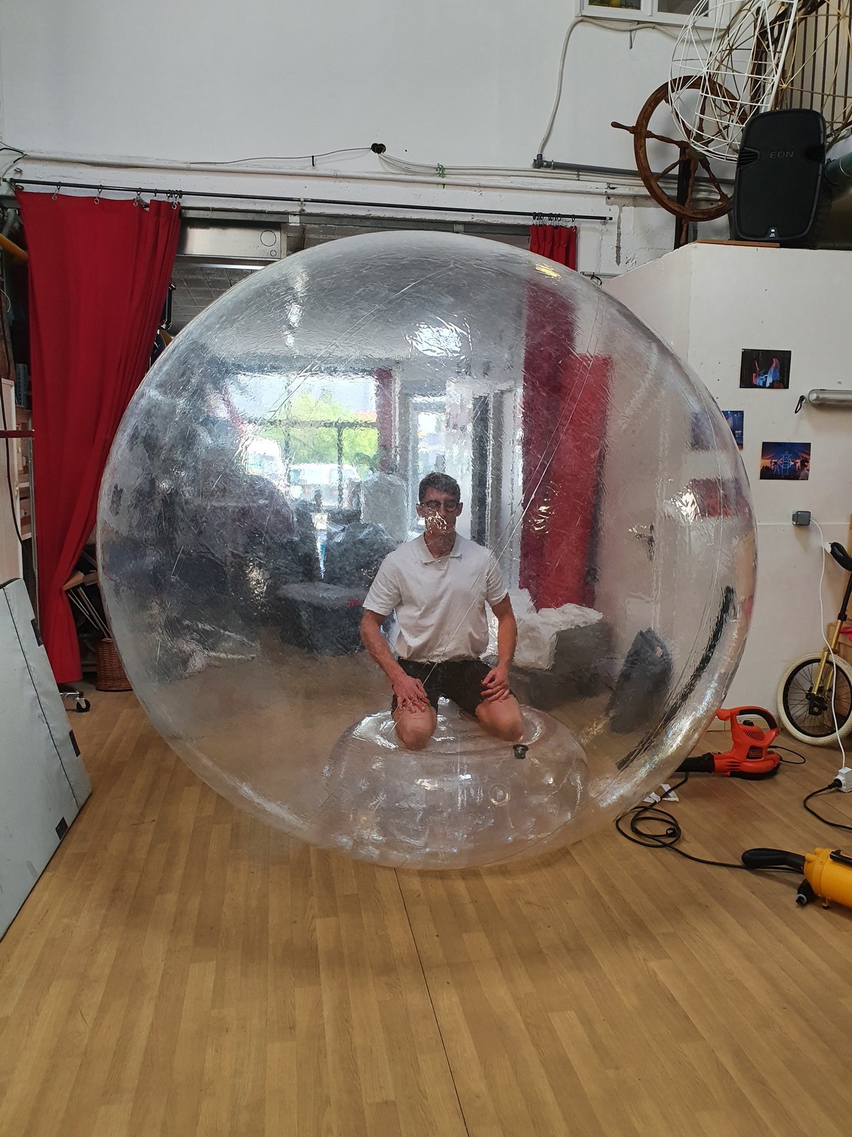 Inflatables for France Acrobat