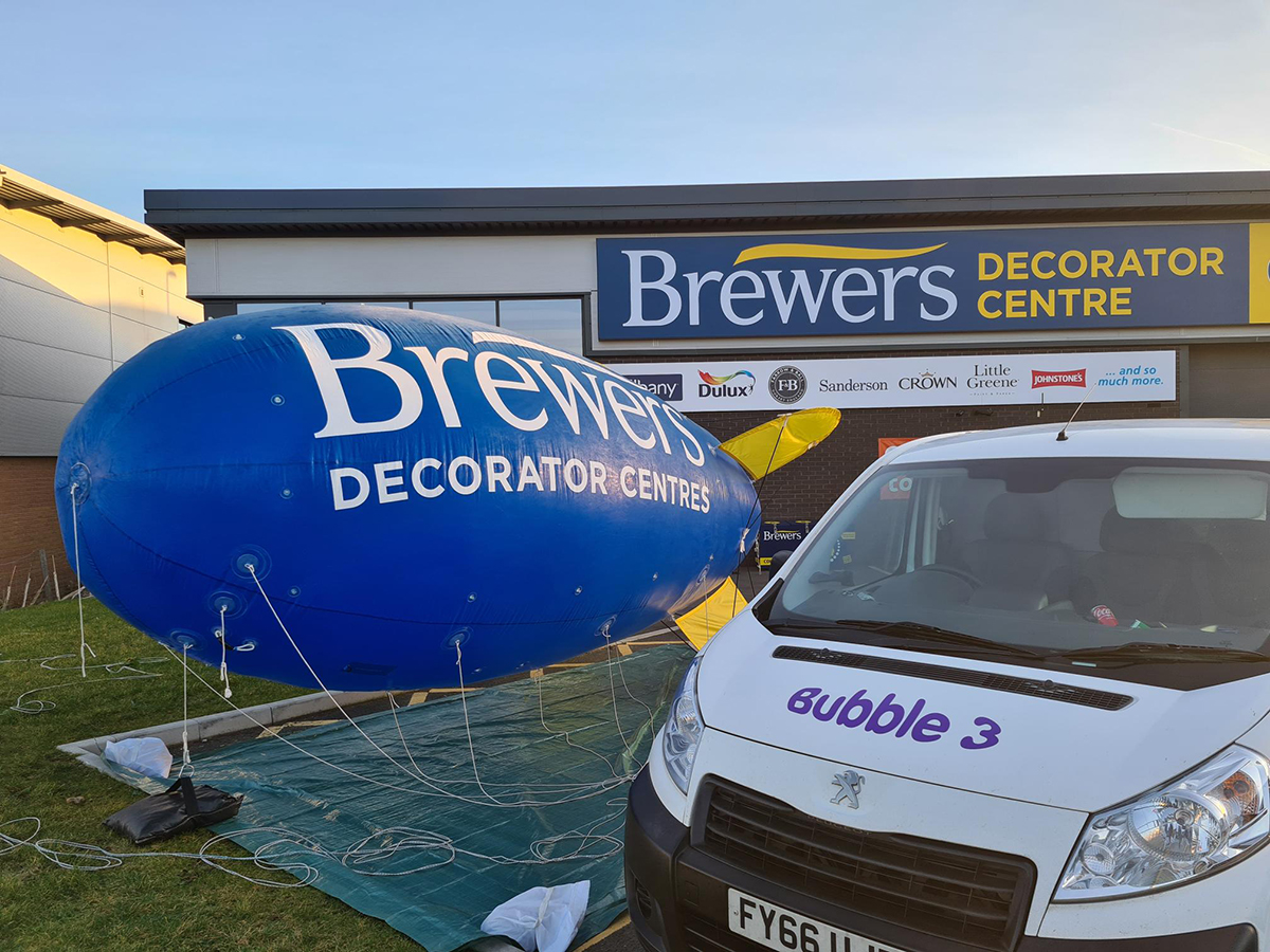Brewers Blimp tour