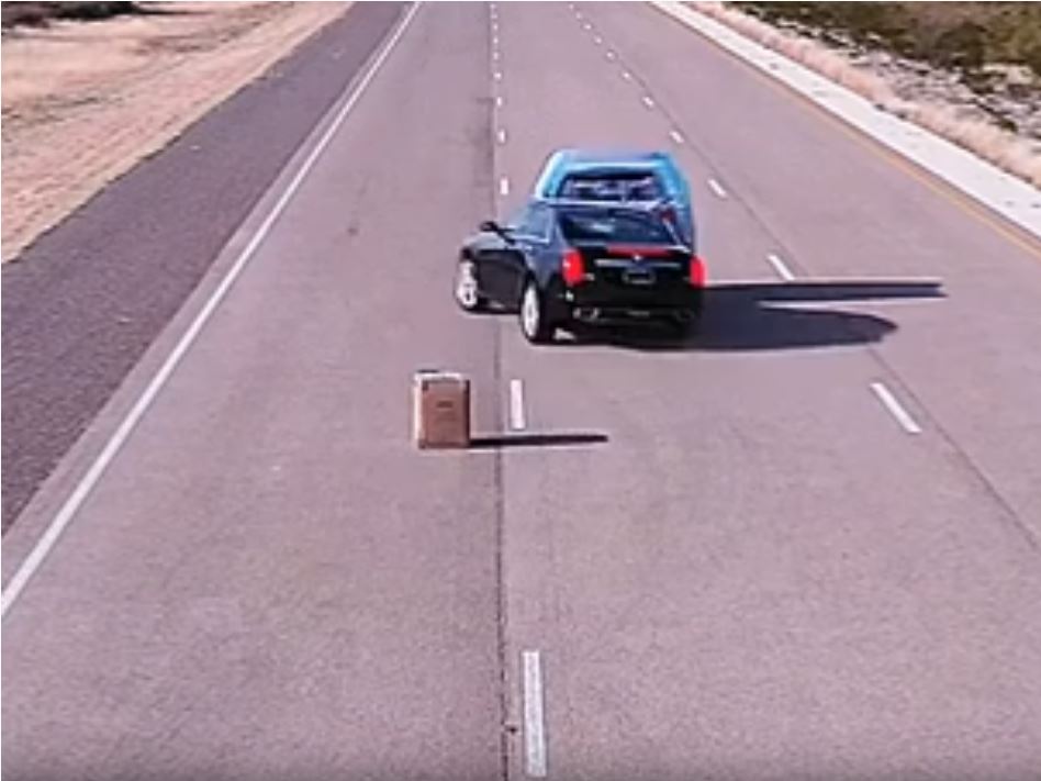 Inflatable Car Crash Testing - Bridgestone